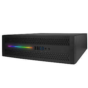 HP EliteDesk 800G1 Small RGB Desktop Computer (SFF) | Quad Core Intel i5 (3.20GHz) | 16GB DDR3 RAM | 240GB SSD Solid State + 1TB HDD| Windows 10 Pro | RGB Mouse + Keyboard (Renewed)