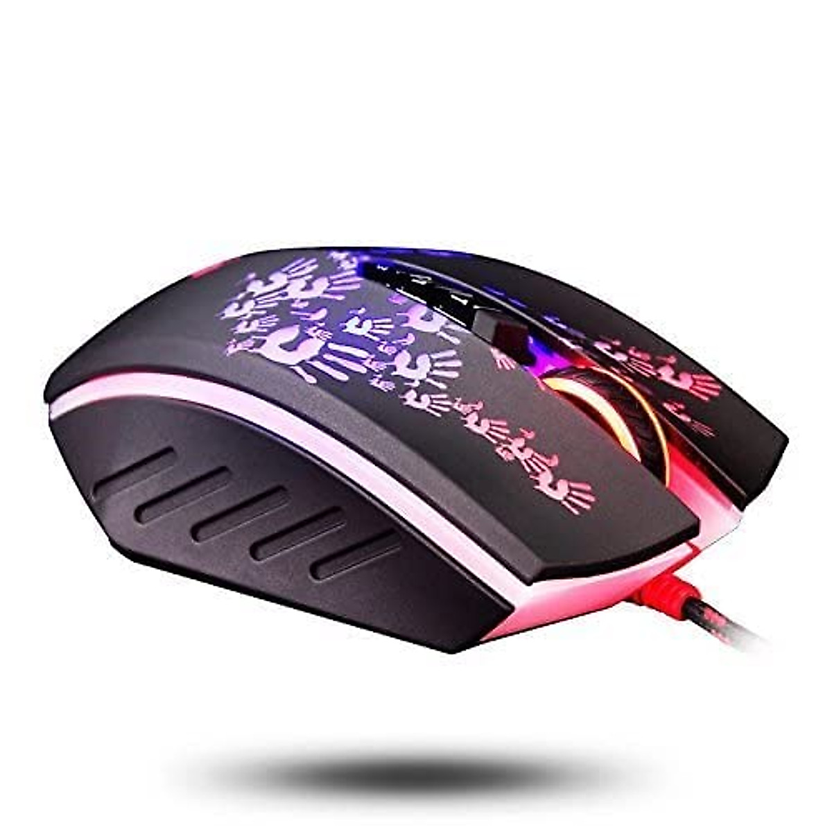 Bloody A60L Optical Gaming Mouse with Light Strike (LK) Switch & Scroll - Fully Programmable and Advance Macros (A60L)