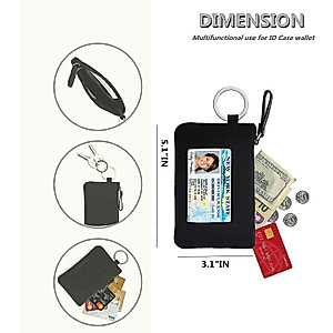 DONGGANGAJI Women's Campus Backpack with wallet set, Casual Daypack Backpacks with trolley sleeve (Classic Black)