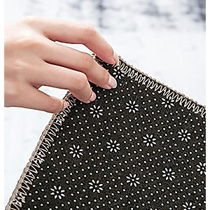 Modern Geometric Area Rug for Living Room 3D Illusion Stone Pattern Dining Room Carpet Retro Abstract Playroom Throw Rug Under Table Non-Skid Bathroom Runner Rug Indoor Home Dedor 8x10ft Hallway