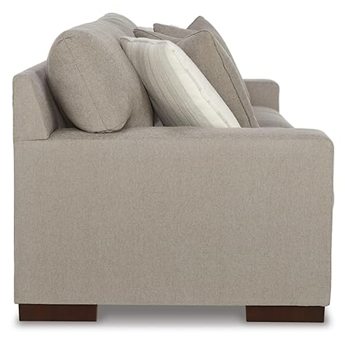 Signature Design by Ashley Maggie Contemporary Sofa for Living Room, Light Brown