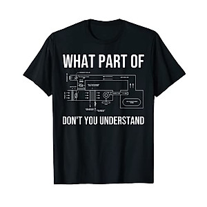 Funny HVAC Design For Men Dad HVAC Installer Engineers Tech T-Shirt