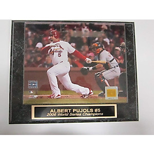 Albert Pujols 2006 World Series Collector Plaque w/8x10 Photo
