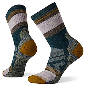 Smartwool SW001583G74M Women's Hike Full Cushion Saturnsphere Crew Socks Twilight Blue M