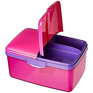 Sistema Lunch Quaddie-67.6 oz / 2 l, 2 l, Assorted Colours