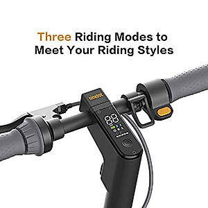 Segway Ninebot MAX G30P Electric Kick Scooter- 350W Motor, 40 Miles Long-Range & 18.6 MPH, 10" Pneumatic Tire, Dual Brakes, W. Capacity 220 lbs, Commuter Electric Scooter for Adults&Teens