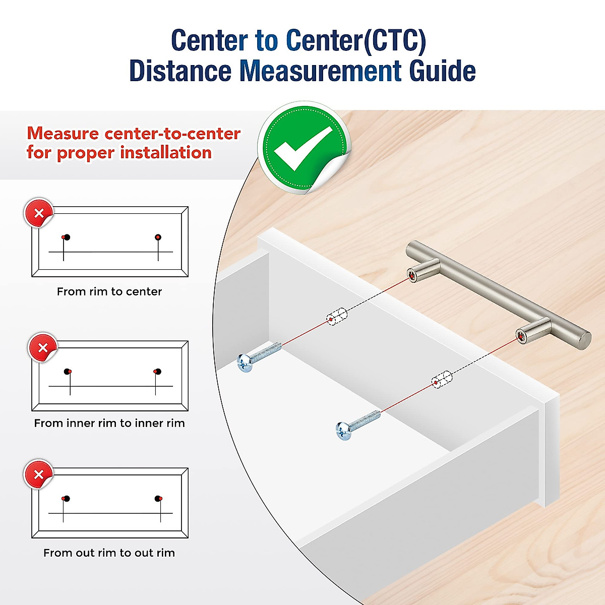 30 PACK 5 Inch Cabinet Pulls with 3 Inch (96mm) Hole Center Stainless Steel Kitchen Cabinet Handles Brushed Nickel Drawer Pulls Kitchen Cabinet Hardware for Cabinets Cupboard,Drawer,Wardrobe