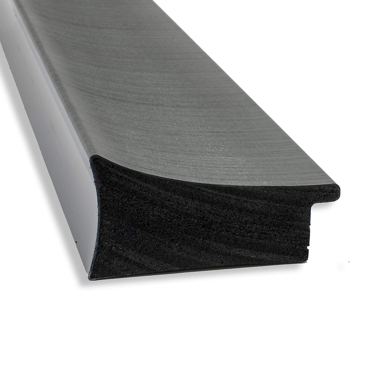 Amanti Art Silver Full Length Mirror, 65x29 Elegant Brushed Pewter Tall Free Standing Body Wall Mirror Full Length for Dressing, Casual Frame, Lean on Floor or Hang, Wall Decor from WI, USA