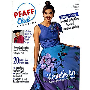 PFAFF Club Magazine 1990 Issue #1 Premiere Issue