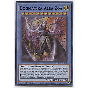 Dogmatika Alba Zoa - PHHY-EN031 - Super Rare - 1st Edition