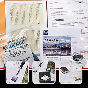 Hunt A Killer The Moon Summit Mystery Complete Box Set - Murder Mystery Game for True Crime Fans with Evidence & Puzzles - Solve Crimes at Date Night or Family Game Night - Age 14+