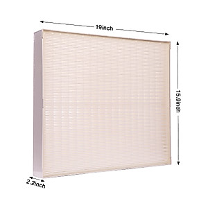 Mounto 500cfm HEPA500 OEM Hepa Filter Replacement for 500cfm Air Scrubber