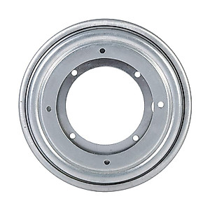 Lazy Susan Bearing, 4 Types Heavy Duty Round Shape Galvanized Lazy Susan Turntable Bearing Rotating Swivel Plate, Swivel Plate (size:5.5寸-银色)