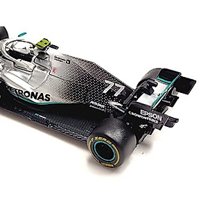 Bburago Mercedes AMG F1 W10 EQ Power F1#77 Valtteri Bottas 2019 1/43 Diecast Model Car 38036