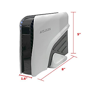 Avolusion PRO-Z Series 6TB USB 3.0 External Gaming Hard Drive for PS5/PS4 Game Console (White) - 2 Year Warranty