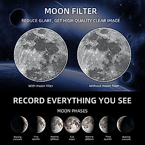 Telescope for Adults & Kids - NACATIN 70mm Aperture (16X-120X) Portable Refractor Telescopes for Astronomy Beginners, 400mm Travel Telescope with A Smartphone Adapter& A Wireless Remote-Blue