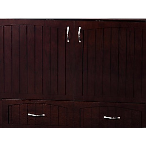 AFI Nantucket Murphy Bed Chest, Queen, Espresso
