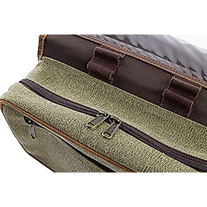 moonster Hanging Toiletry Bag for Men & Women, Leather Toiletry Bag for Men, Mens Toiletry Bags for Traveling, Hanging Travel Toiletry Bag, Mens Travel Bag Toiletry, Dopp Kit Shower Bags for Men