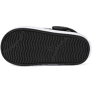 Eagsouni Little Kids Girls Garden Clogs Shoes Gardening Boys Soft Slides Sandal Summer Lightweight Outdoor Beach Pool Shower Mules Slippers Child Cute Slip On Black Size 12