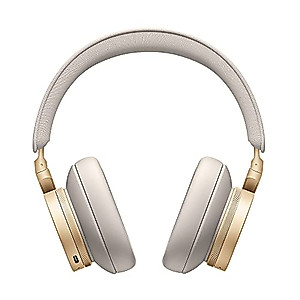 Bang & Olufsen Beoplay H95 Premium Comfortable Wireless Active Noise Cancelling (ANC) Over-Ear Headphones with Protective Carrying Case, Gold Tone