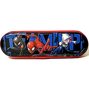 Spiderman Tin Zipper Pencil Case in Poly Bag with Header cut