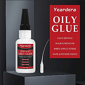 Welding High-Strength Oily Glue, 30g Instant Oily Glue - Super Glue, Sturdy High Strength Oily Glue for Long-Lasting Repairs on Electrical, Electronic, Metal, Plastic, Wood, Ceramics (1)