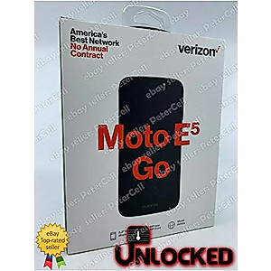Motorola Verizon Prepaid E5 Go (16GB) - Black