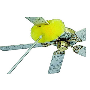Estilo Ceiling Fan Duster - Long Ceiling Fan Cleaner Duster | Removable & Washable, Extendable up to 47” with Detachable Microfiber Head |Feather Dusters for Cleaning |Duster with Extension Pole