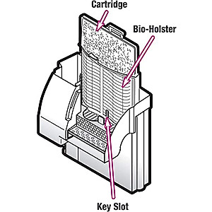 Aqueon 12 Pack of Replacement Filter Cartridges, Large, for QuietFlow Aquarium Filters