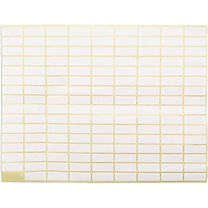 6 Pack Plastic Jewelry Organizer Box with Labels and Dividers for Custom Organization (7 x 4 x 1 in)