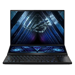 ASUS ROG Zephyrus Duo 16 (2022) Gaming Laptop, 16” Mini LED 240Hz/3ms, QHD 16:10 Display, 100% DCI-P3, NVIDIA GeForce RTX 4090, AMD Ryzen 9 7945HX, 32GB DDR5, 2TB SSD, Windows 11 Pro, GX650PY-XS97