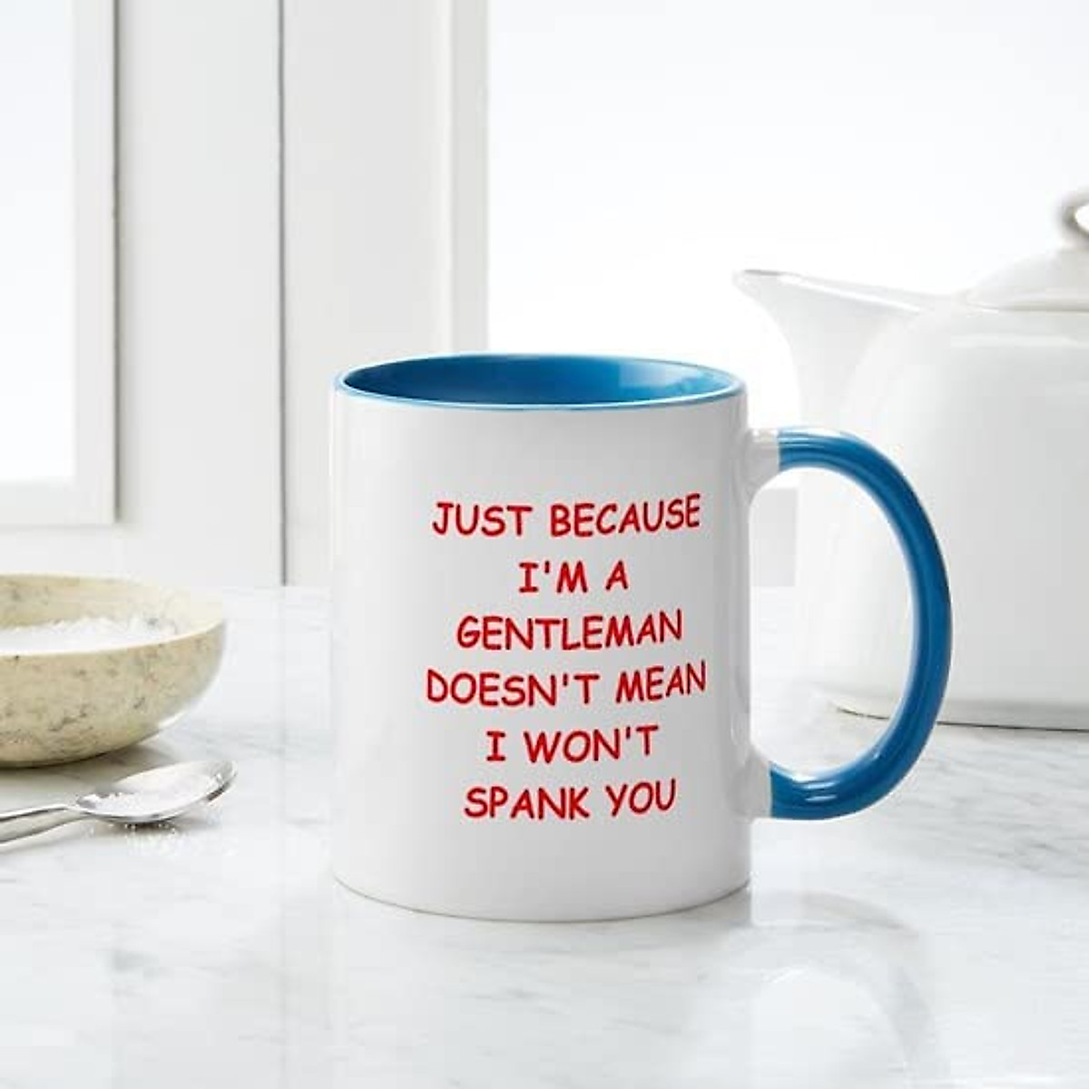 CafePress Spanking Mug Ceramic Coffee Mug, Tea Cup 11 oz