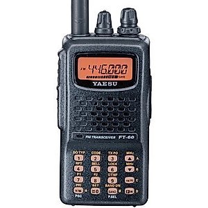 Yaesu FT-60R Dual Band Handheld 5W VHF / UHF Amateur Radio Transceiver