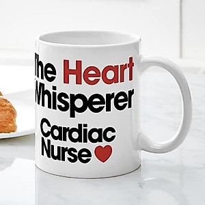CafePress The Heart Whisperer Cardi 15 Oz Ceramic Large Mug Ceramic Coffee Mug, Tea Cup 11 oz