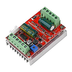 fenlan DC 6-60V 400W BLDC Phase DC Brushless Motor Controller PWM Hall Motor Control Driver Board 12V 48V