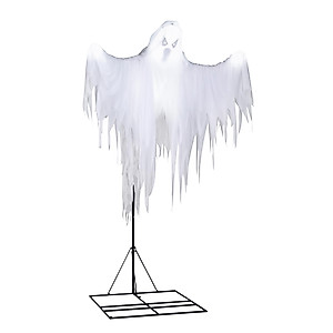 Spirit Halloween 7.5 Ft Floating Howling Spirit Animatronic | Animated Decoration | IR Sensor Activated