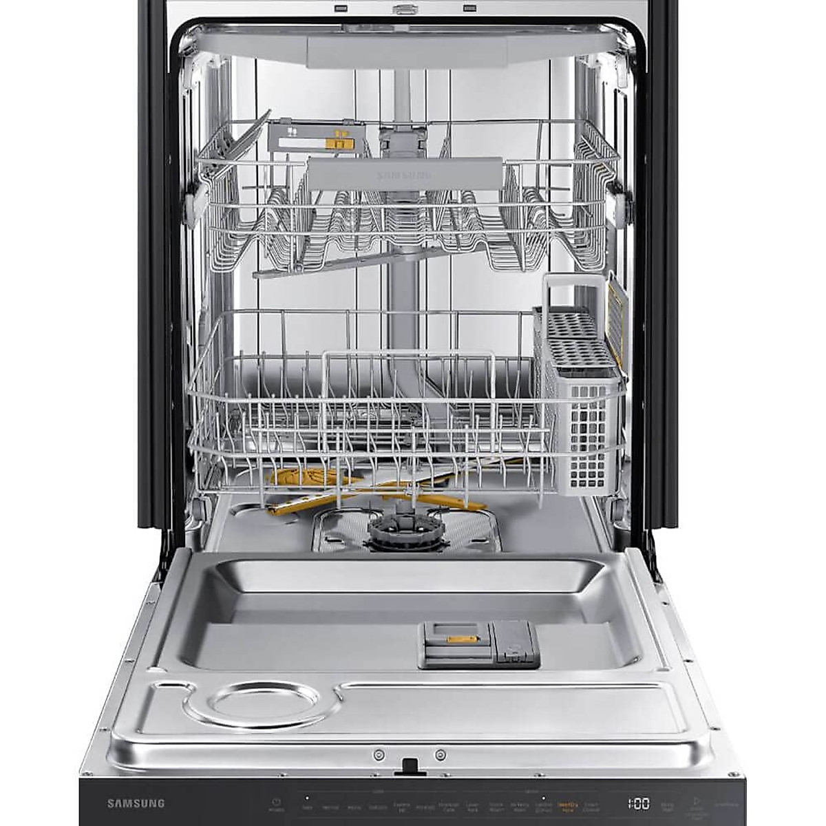 SAMSUNG DW80B7070UG 42 dBA Black Stainless Steel Smart Top Control Dishwasher