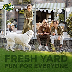 Urine Off Yard Clean Green Yard and Kennel Odor Eliminator | Cat & Dog Urine Off Odor Eliminator | Earth Friendly | Concentrate 20:1 | 32 oz.