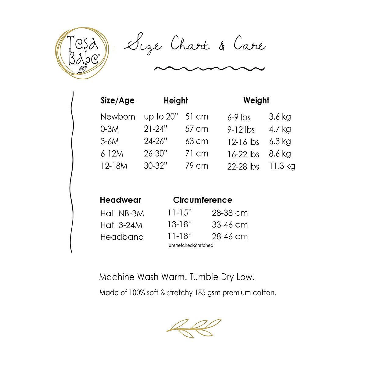 Tesa Babe Baby Girl Clothes Soft Cotton One-Piece Coverall Romper Jumpsuit Gift Set for Infant Girls Newborn to Toddlers Floral Print (Newborn)