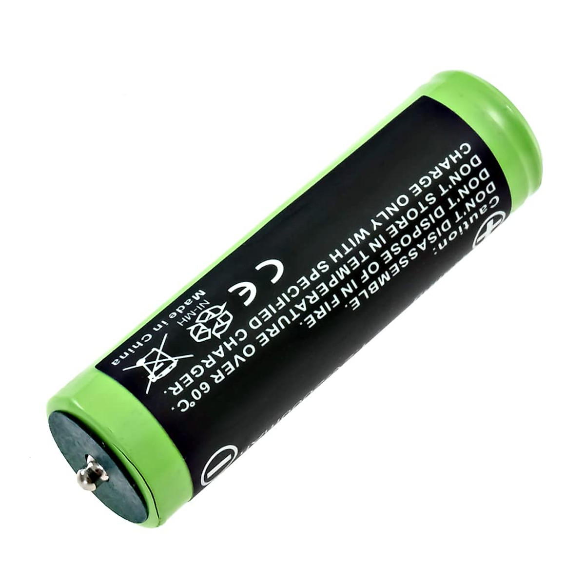 Synergy Digital Shaver Battery, Compatible with Braun Series 3 Shaver, (Ni-MH, 1.2V, 2000mAh) Ultra High Capacity, Replacement for Braun HR-AAUV Battery
