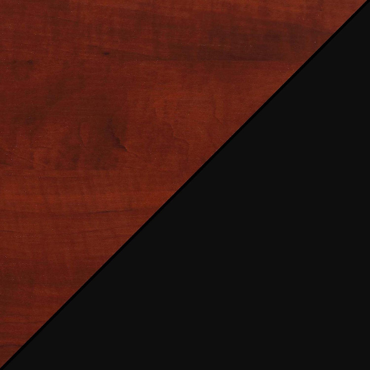 Convenience Concepts Oxford 5 Tier Bookcase with Drawer, Cherry / Black