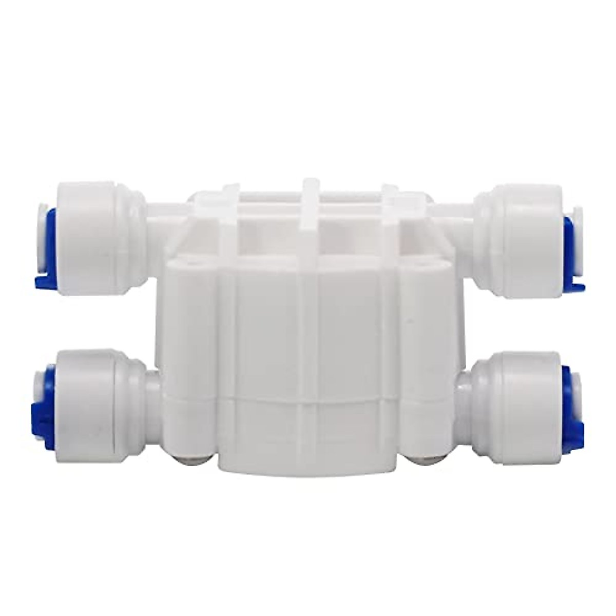 DIGITEN 1/4" Automatic Shut-Off Valve with Quick-Connect Fittings For RO Reverse Osmosis(Pack of 2)