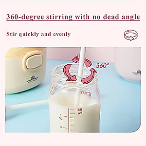 WAN-WAN Formula Mixer - Milk Powder Blender Stirrer - Handheld Mini Electric Mixer - Drink Mixer - Suitable for use above 4fl.oz