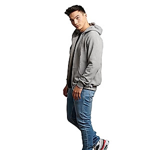 Russell Athletic Men's Dri Power Hooded Zip-up Sweatshirt, Oxford, X-Large