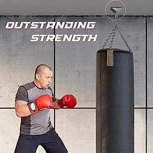 Yes4All 1000 LB Punching Heavy Bag Hanger, Steel Heavy Duty Swing Hanger Bolts for Wood and Concrete - 180° Swing