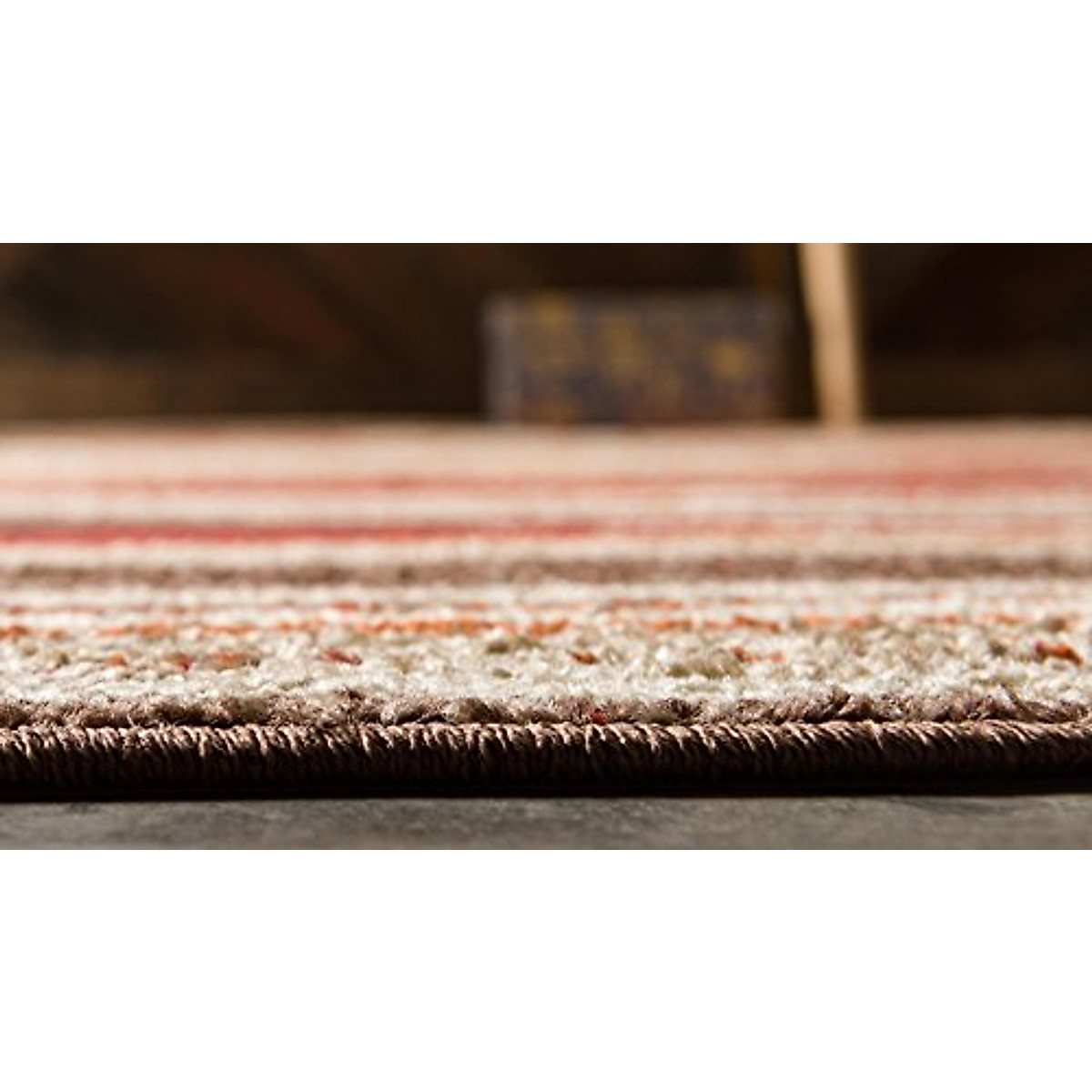Unique Loom Autumn Collection Area Rug - Wheat (5' 1" x 8' Rectangle, Multi/ Beige)