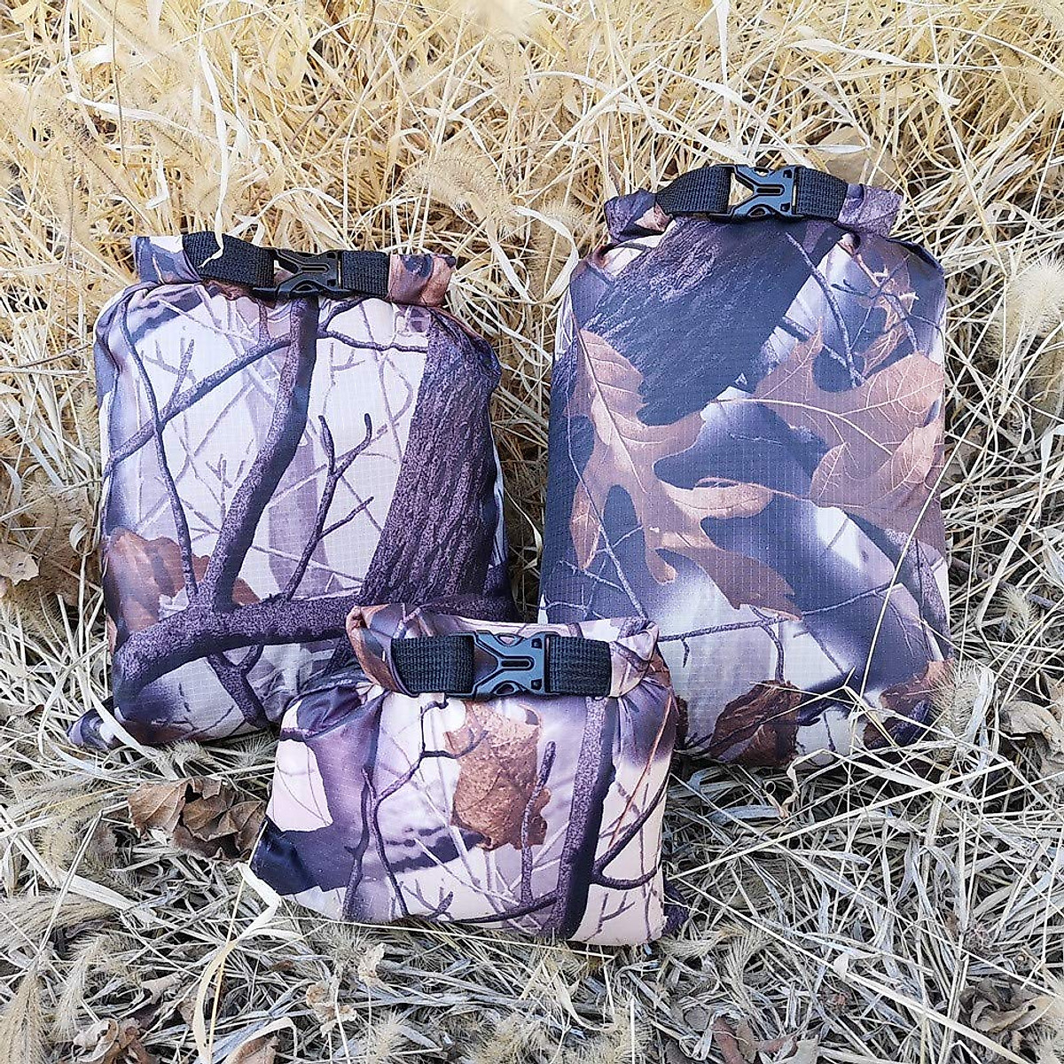 Homebeast 3/5 Pack Safe & Dry Bag with Water Resistant, Ultralight 1.5L 2.5L 3.5L 4.5L 6L Dry Sack Packing Waterproof Storage Bags for Kayaking, Camping, Boating, Floating and Outdoor Surviva