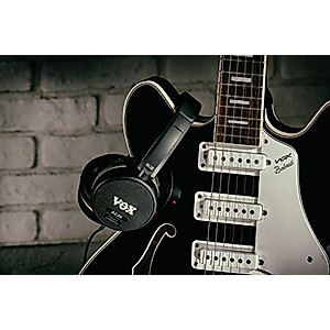 VOX VGH-AC30 Headphone with Built-in Guitar Amplifier, Direct Plug in Guitar, Perfect for Personal Practice, Battery Operated, Classic Vintage Sound