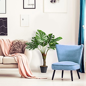 URtree 35'' Large Fake Plants Artificial Tree Monstera Plant Indoor for Home Office Garden Farmhouse Plants Decor