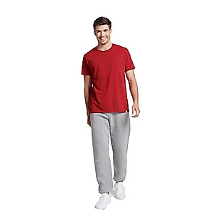 Russell Athletic mens Cotton Performance Short Sleeve T-shirt T Shirt, Cardinal, X-Large US